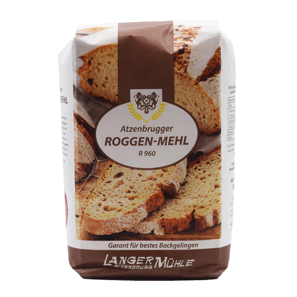 Roggen Mehl R 960 1kg von Langer Mühle online kaufen